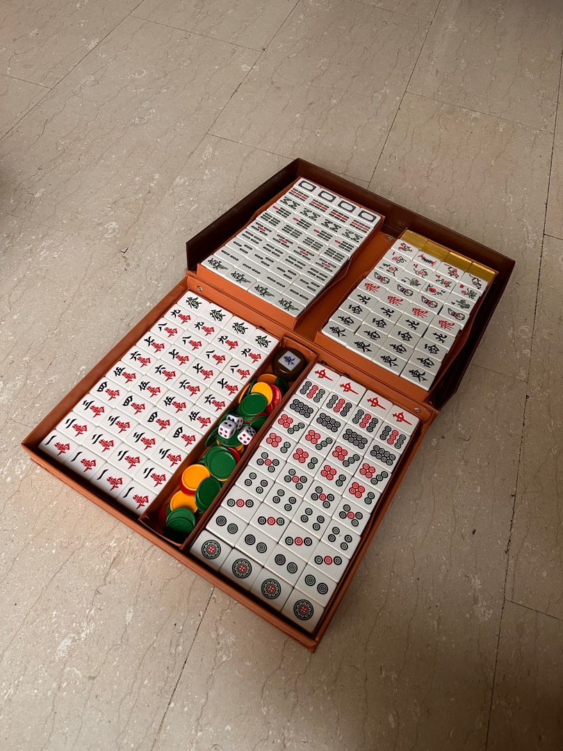 Mahjong full set, Hobbies & Toys, Toys & Games on Carousell