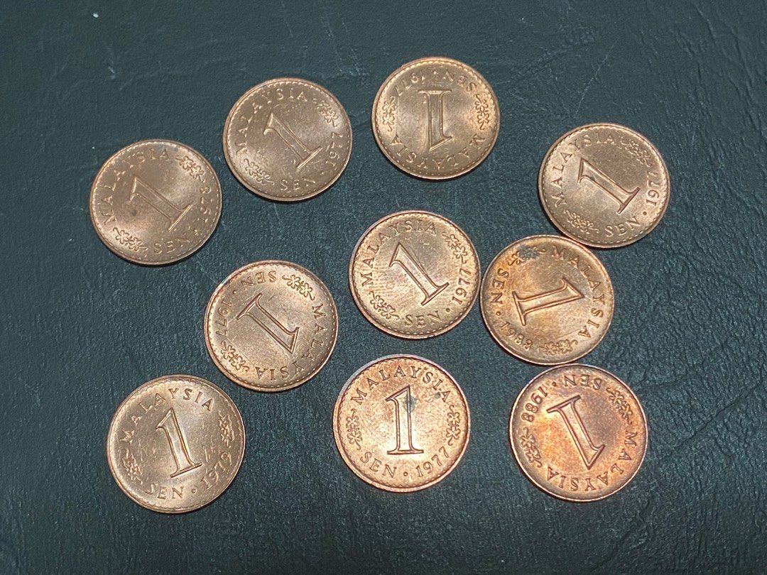 Malaysia 1st Series 1 Sen Coin, Hobbies & Toys, Memorabilia ...