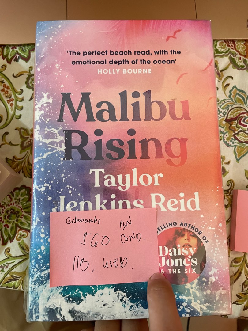 Malibu Rising by Taylor Jenkins Reid, Hobbies & Toys, Books & Magazines ...