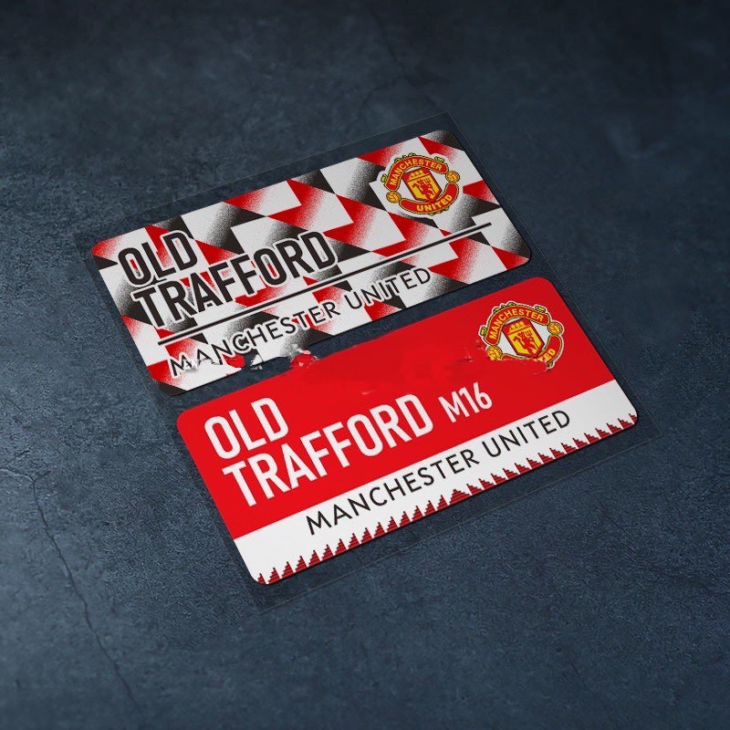 Manchester United Signage Football Team Club Logo Sign Car Stickers ...