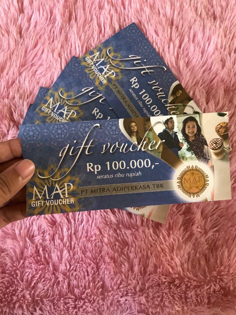 MAP Voucher / Voucher MAP / Gift MAP Voucher, Barang Yang Dicari di ...