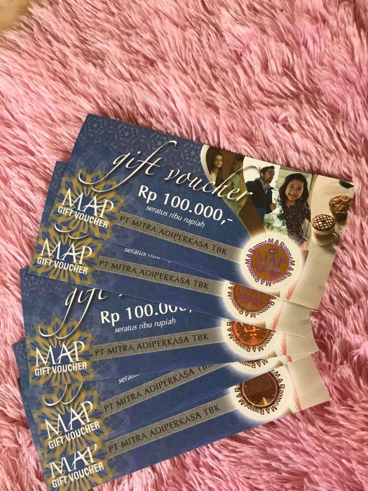 MAP Voucher / Voucher MAP / Gift MAP Voucher, Barang Yang Dicari di ...