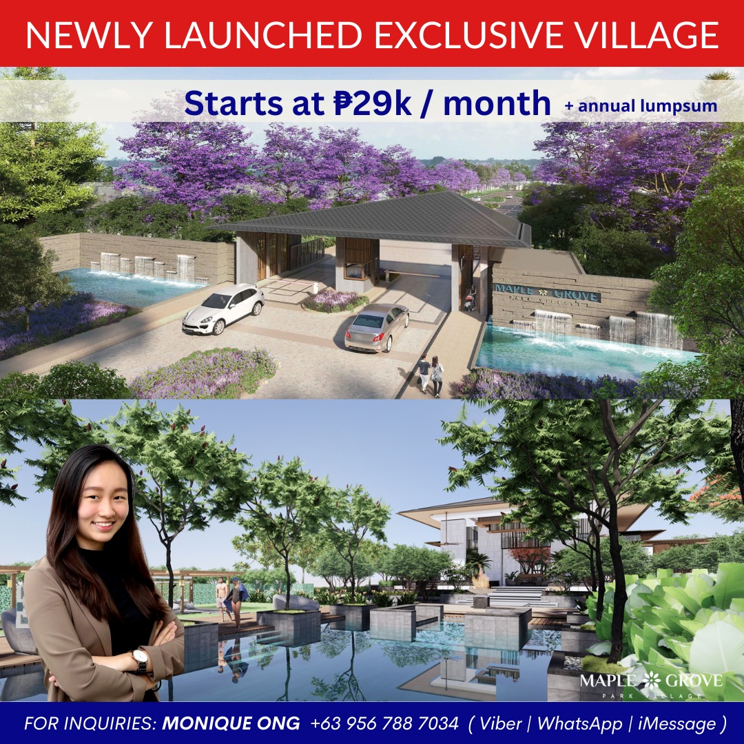 MAPLE GROVE PARK VILLAGE - EXCLUSIVE VILLAGE (280sqm to 518sqm) - NO ...