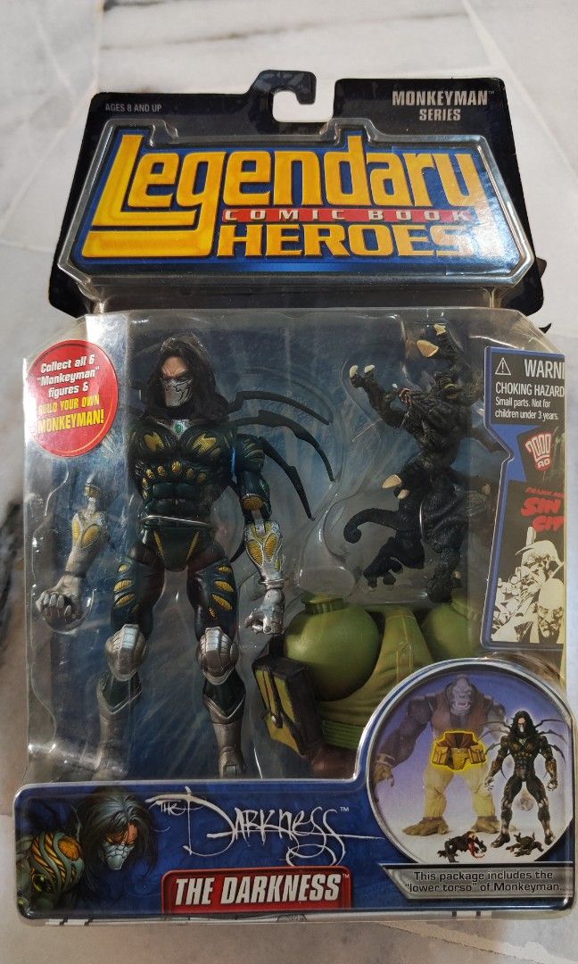 Marvel Legendary Comic Book Heroes The Darkness Monkeyman BAF MISB ...