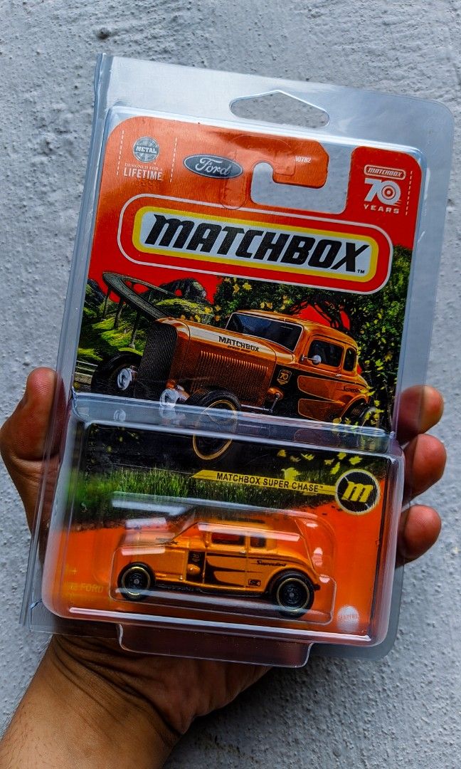 Matchbox Super Chase Ford Coupe Model B, Toys & Collectibles, Mainan di ...