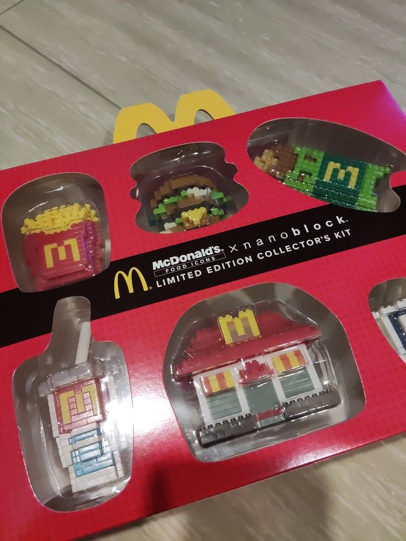 McDonald's x Nanoblock limited edition collector's kit, Hobbies & Toys, Memorabilia ...