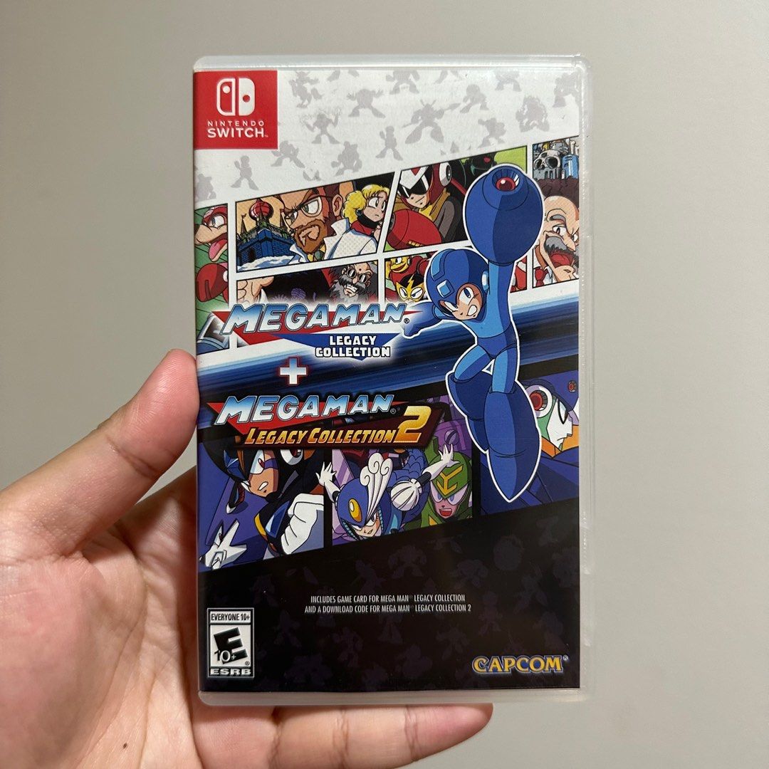 Megaman Legacy Collection 1 + 2 switch game, Video Gaming, Video Games ...