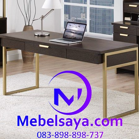 Meja Komputer Stainless Rose Gold Terjangkau, Komunitas di Carousell