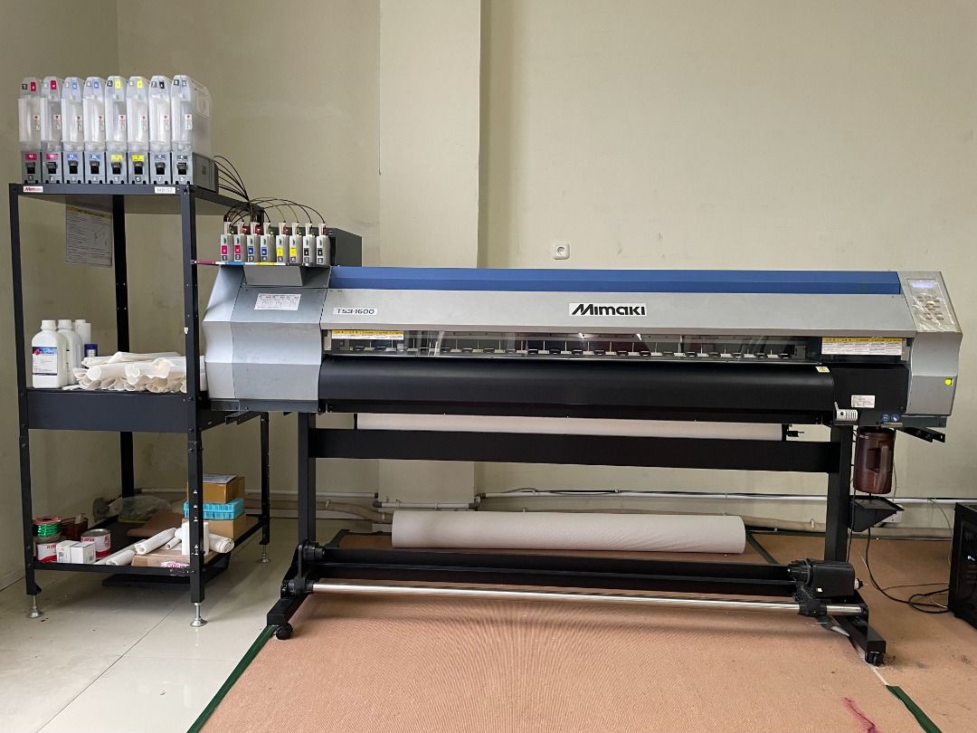 Mesin Cetak dan Press Mimaki TS3-1600 Printer and Press Sublime, Desain ...