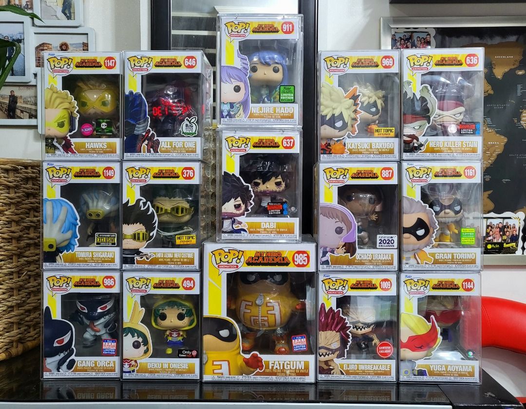 MHA - My Hero Academia Stickered Funko Pops! on Carousell