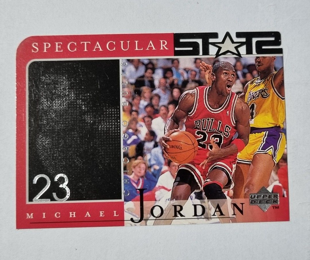 Michael Jordan Spectacular Stats Card, Hobbies & Toys, Toys & Games on ...