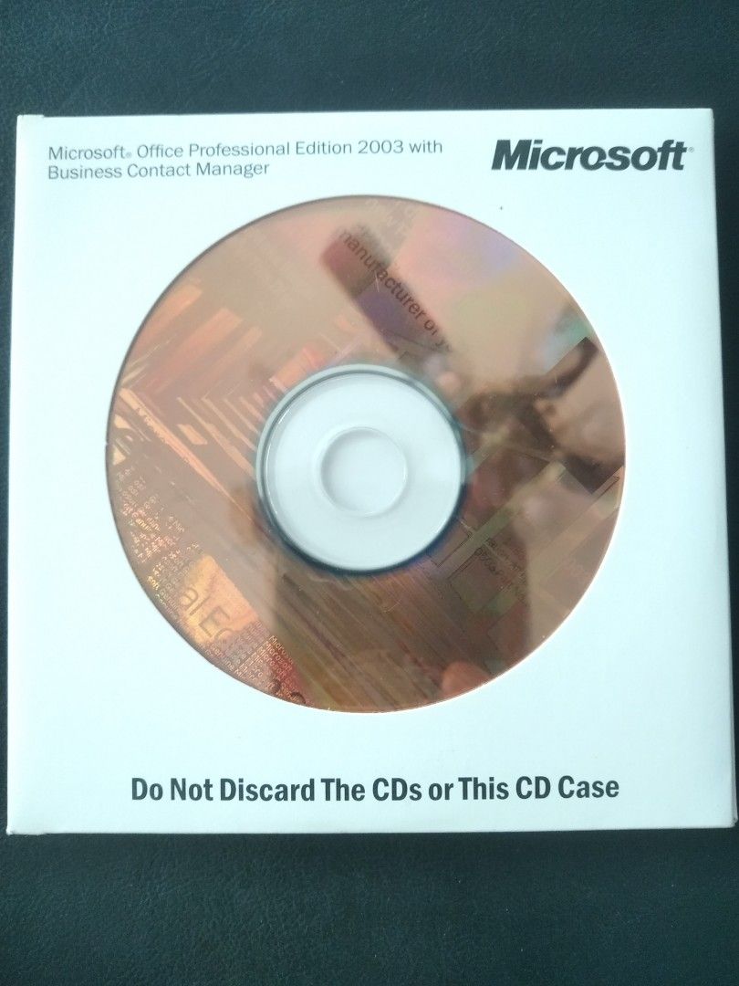 Microsoft office pro 2003, Computers & Tech, Parts & Accessories ...