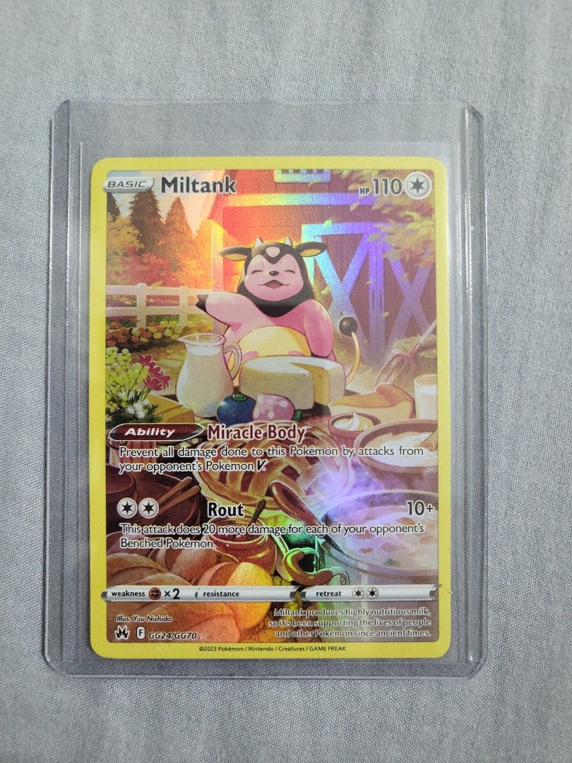 Miltank (Crown Zenith), Hobbies & Toys, Toys & Games on Carousell