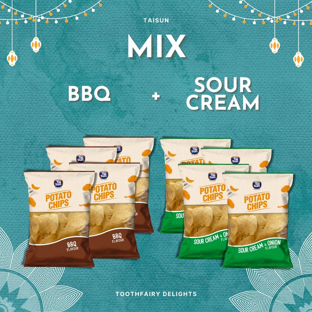 Mixed Potato Chips, Food & Drinks, Packaged & Instant Food on Carousell