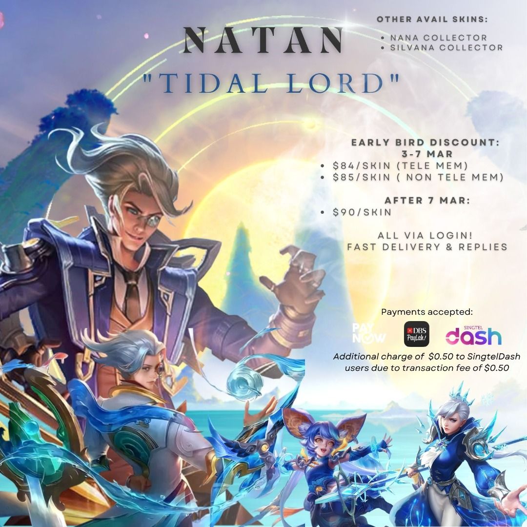 Mobile Legend Natan Collector | MOBILE LEGEND DIAMONDS | VIA LOGIN | ML ...