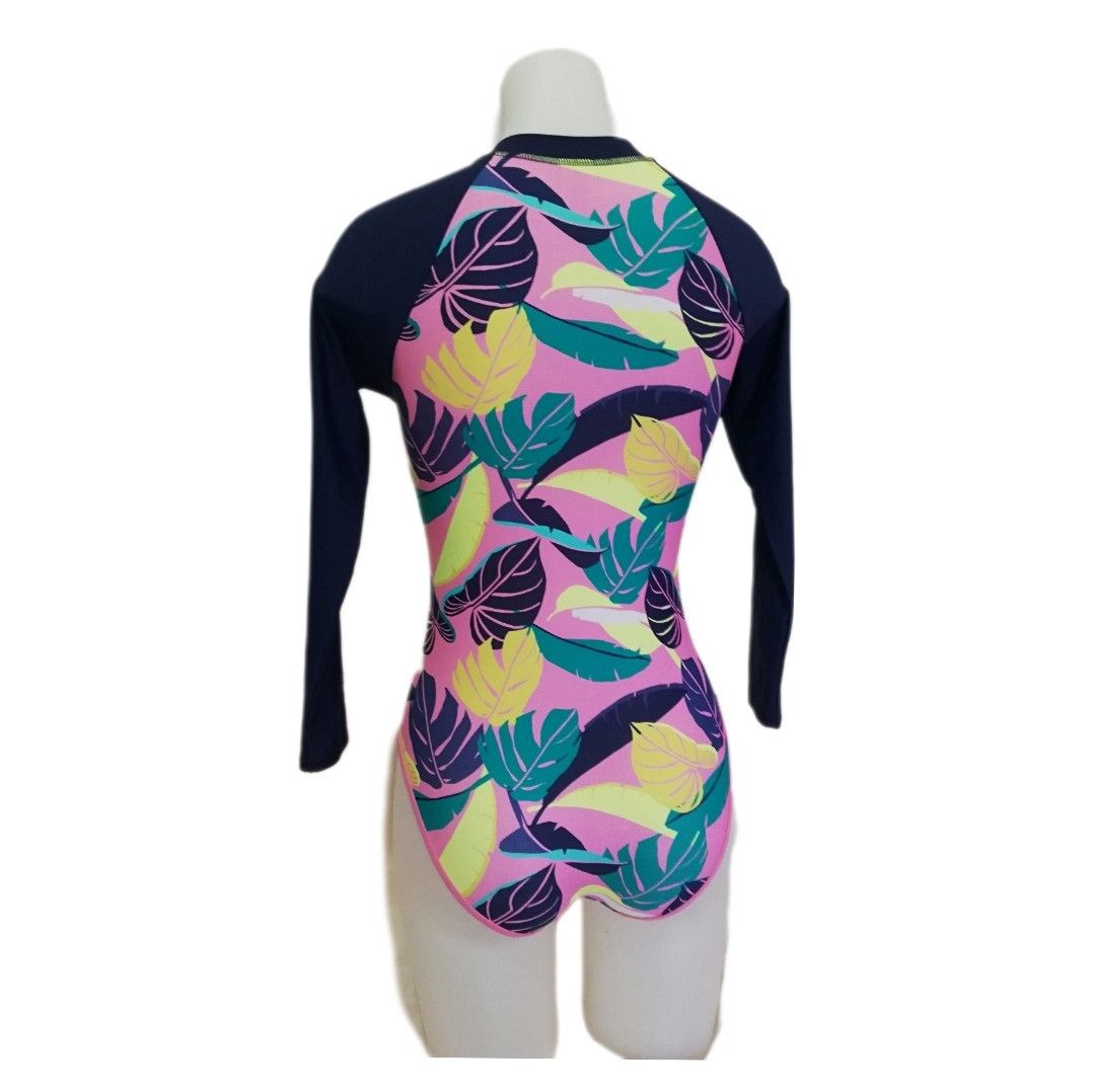 M&S Pink Rashguard Marks & Spencer suit, Women's Fashion, Swimwear ...