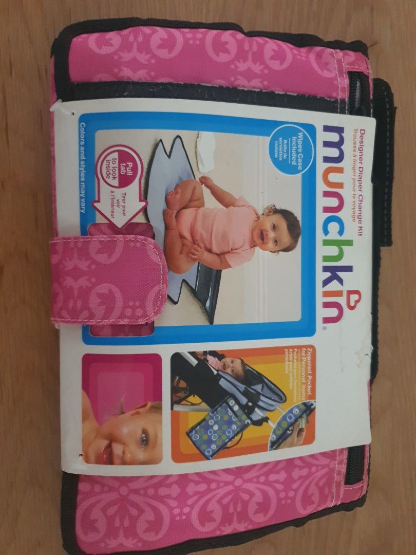 Munchkin designer diaper change kit, Babies & Kids, Bathing & Changing ...