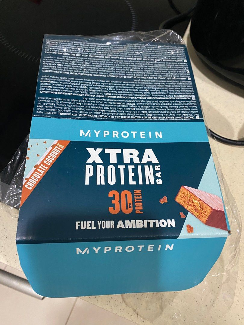MyProtein Protein Bar 11 bar left, Health & Nutrition, Health Supplements, Health Food, Drinks ...