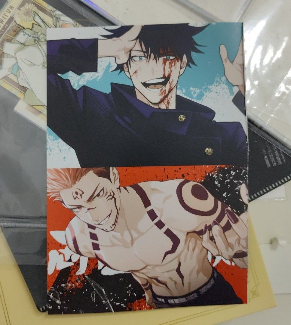 Nanami / Sukuna and Megumi print JJK, Hobbies & Toys, Memorabilia ...