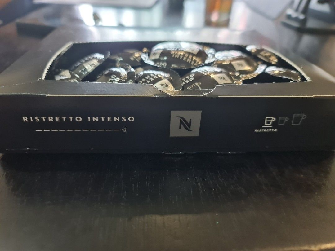 Nespresso Professional Ristretto Intenso (box opened), Food & Drinks ...