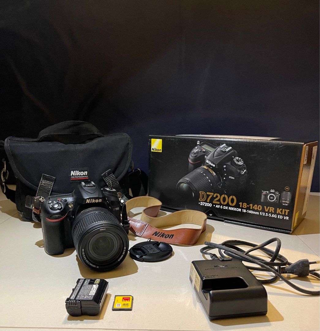 Nikon Camera D7200, Photography, Cameras on Carousell