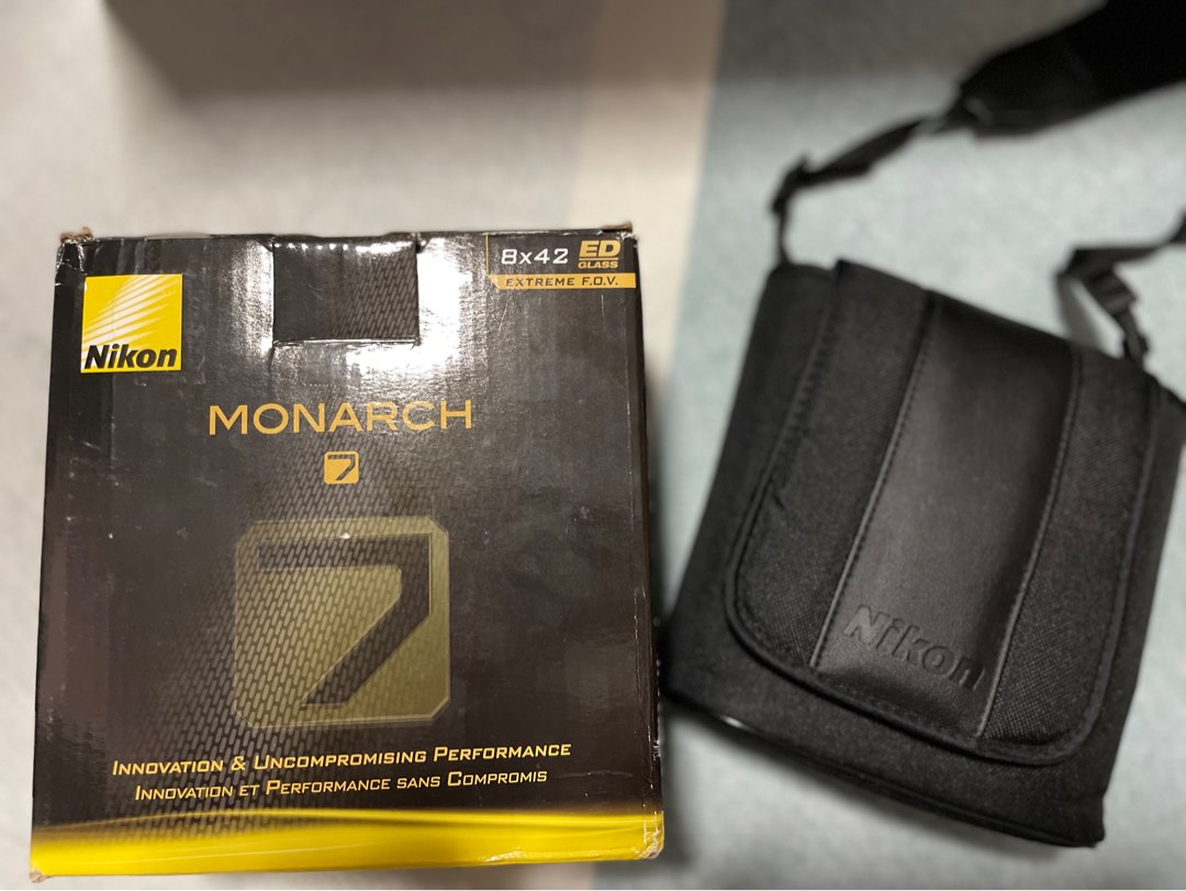 Nikon Monarch M7 binoculars 8X42, Photography, Cameras on Carousell