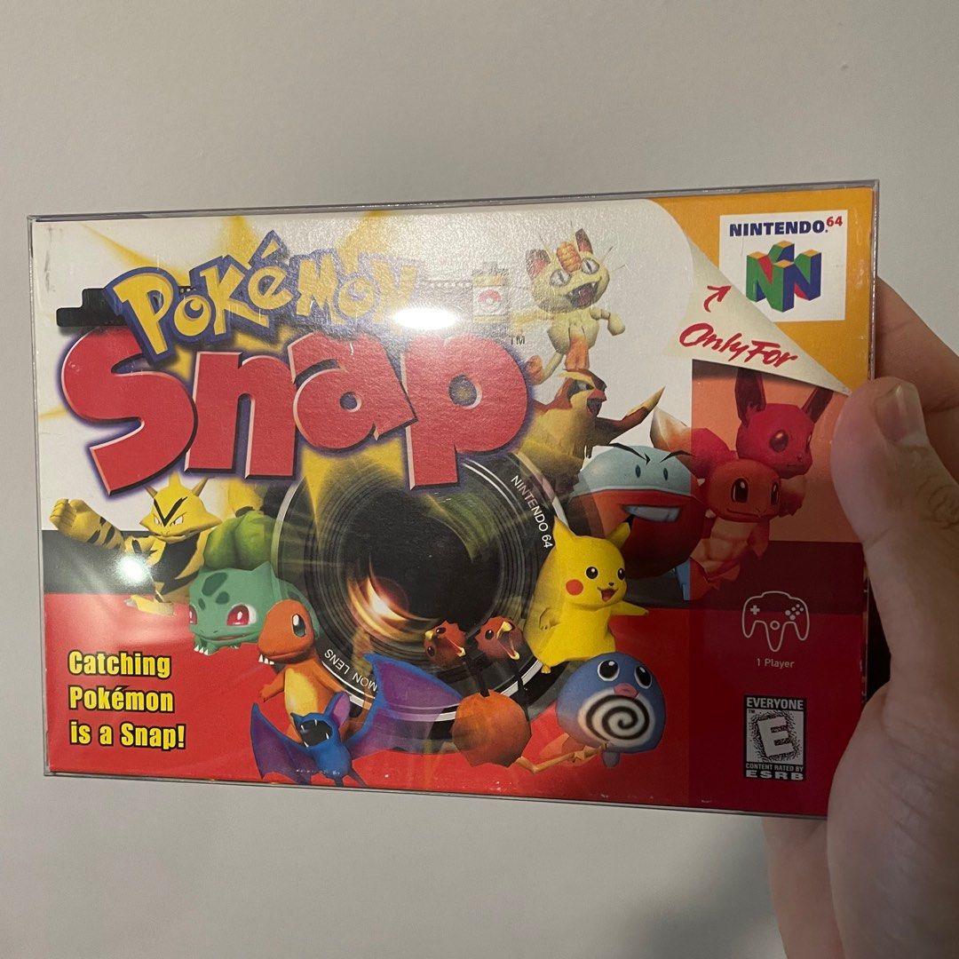 RARE Nintendo N64 Pokemon Snap + Pokemon Snap Guide, Video Gaming ...
