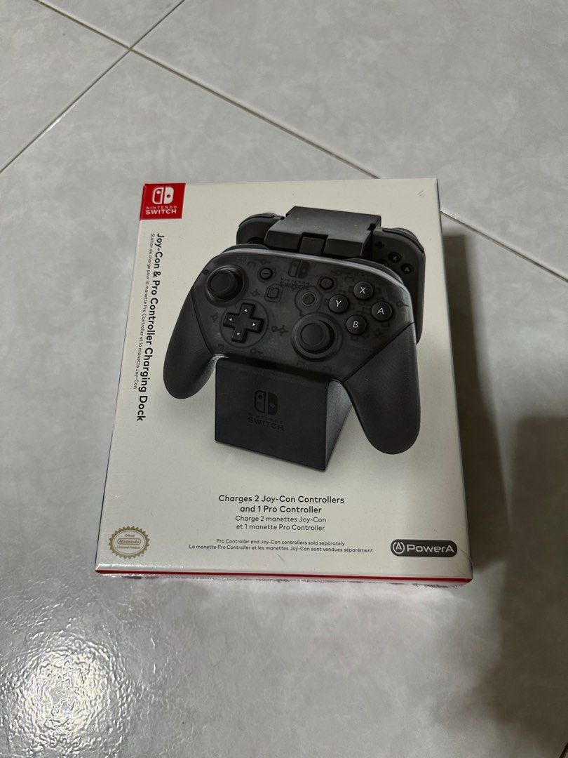 Nintendo Switch Joy -Con & Pro Controller Charging Dock, Video Gaming ...