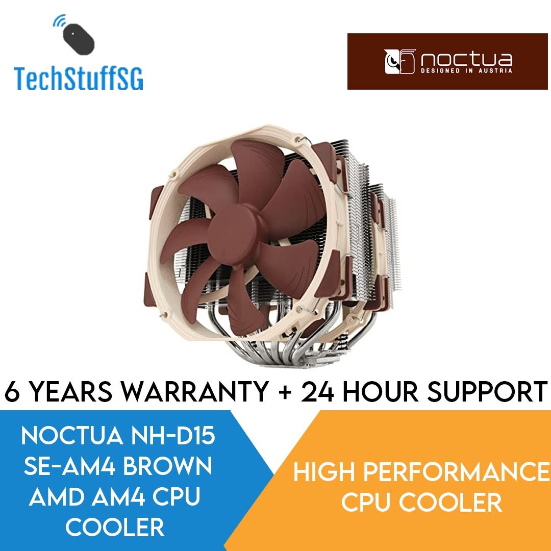 Noctua NH-D15 CPU Cooler Fan AM4/AM5/LGA1700, Computers & Tech, Parts ...