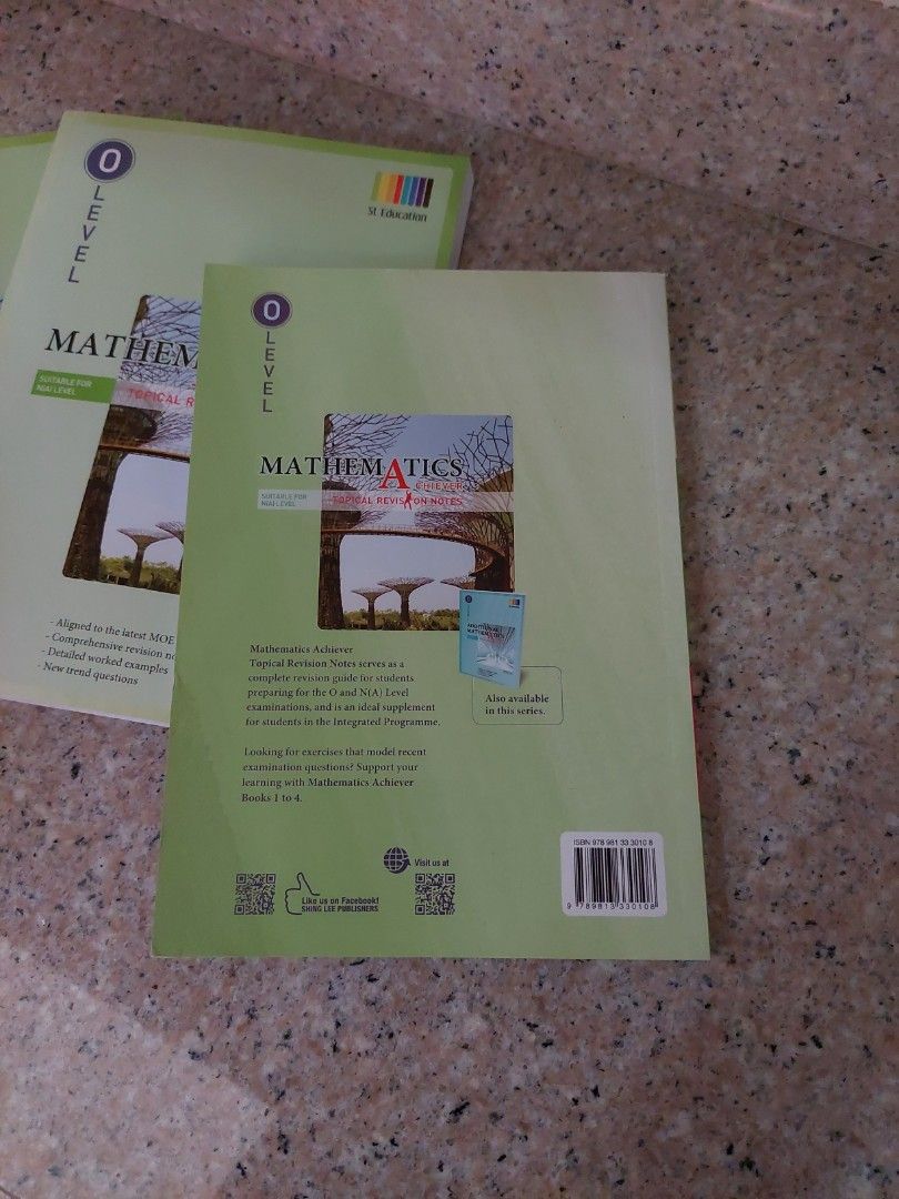 O Level Topical Math Revision Notes, Hobbies & Toys, Books & Magazines ...