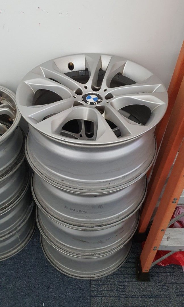 Original 18" BMW 5x120 Alloy Rim, Car Accessories, Tyres & Rims on ...