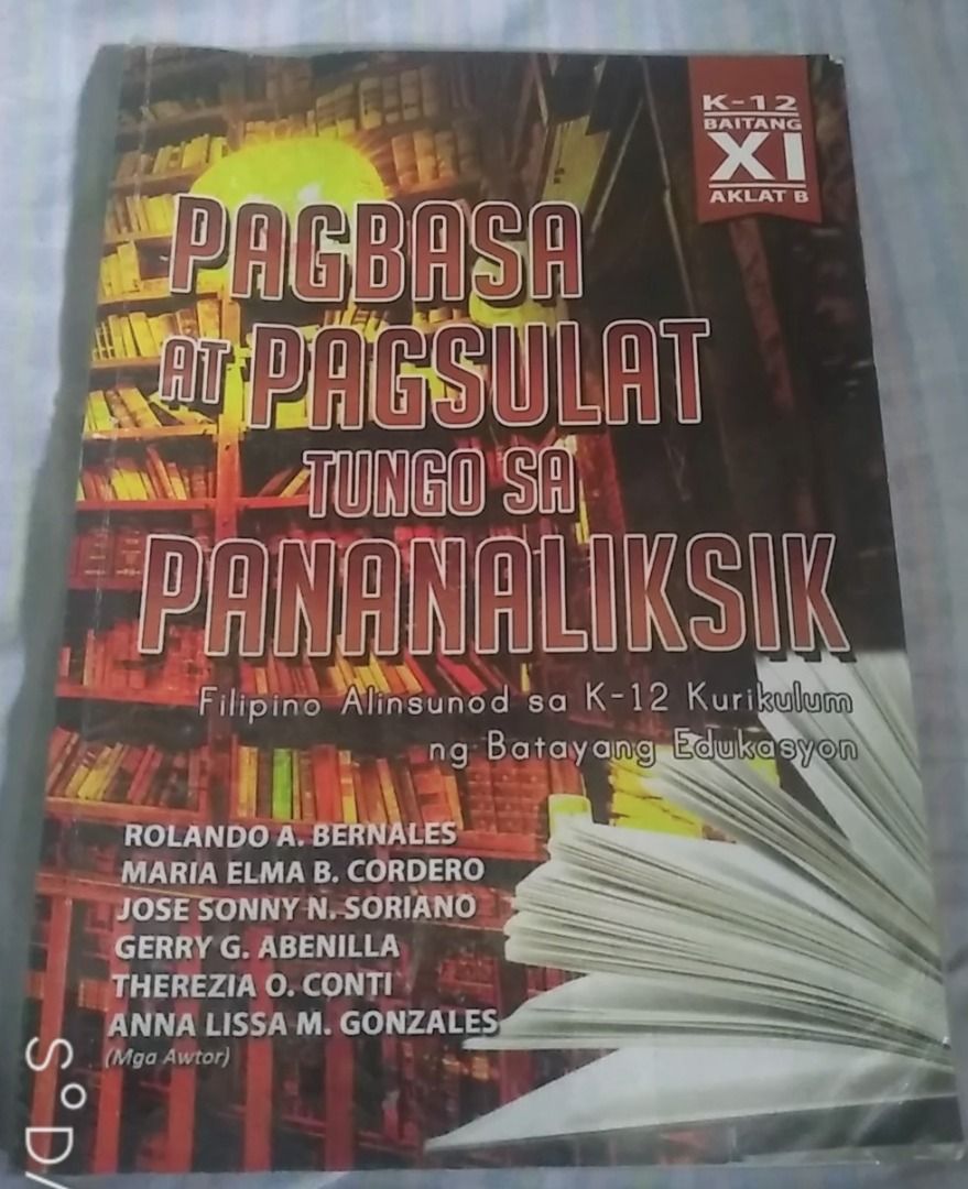 Pagbasa at Pagsulat tungo sa Pananaliksik, Hobbies & Toys, Books ...