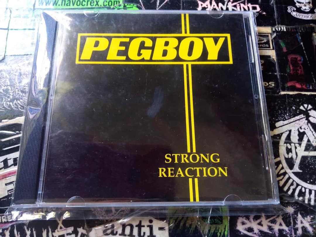 Pegboy - Strong Reaction Punk Rock CD 1991, Hobbies & Toys, Music ...