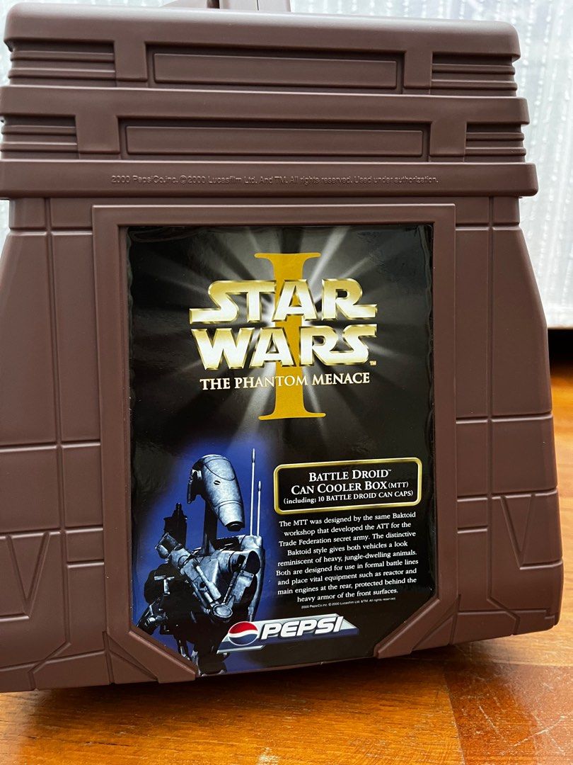 Pepsi x Star Wars Can Cooler Box MTT "Battle Droid" Campaign - The ...