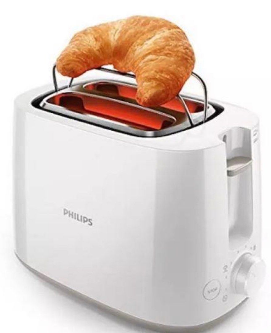 PHILIPS Daily Collection Toaster With 8 Settings and Integrated Bun ...