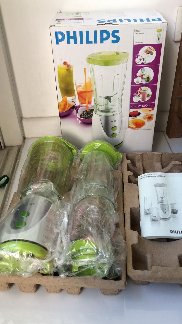 Philips Mini Blender HR2870/60, TV & Home Appliances, Kitchen ...