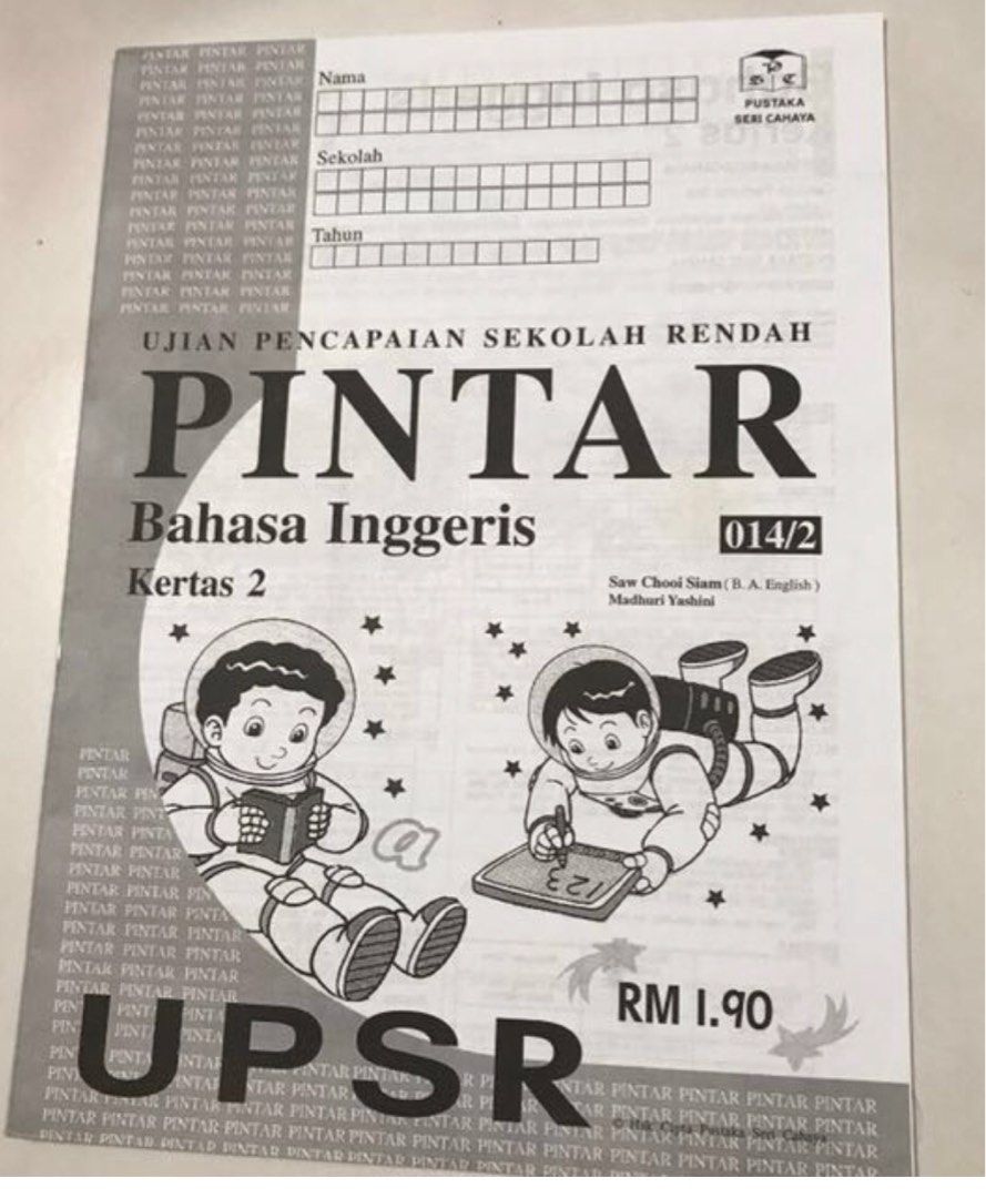 Pintar UPSR English Exam Papers, Hobbies & Toys, Books & Magazines ...