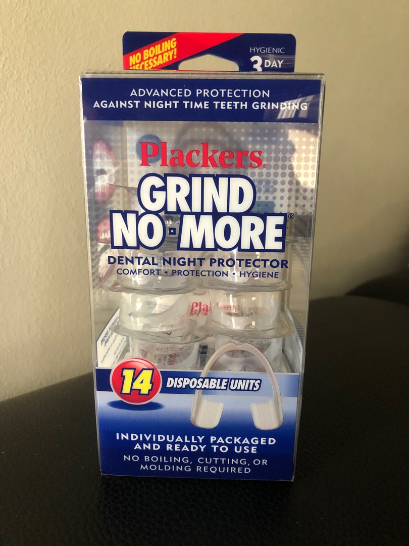 Plackers Grind No More mouth guard for night, Beauty & Personal Care ...