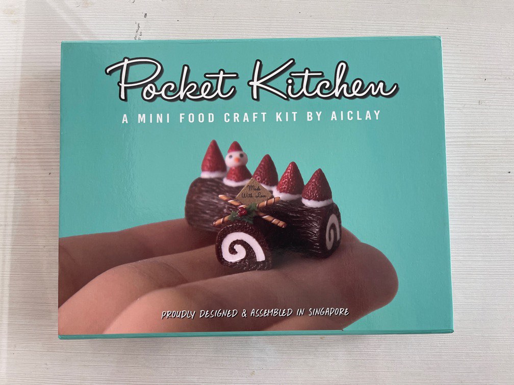 Pocket Kitchen mini food craft kit by aiclay, Hobbies & Toys ...