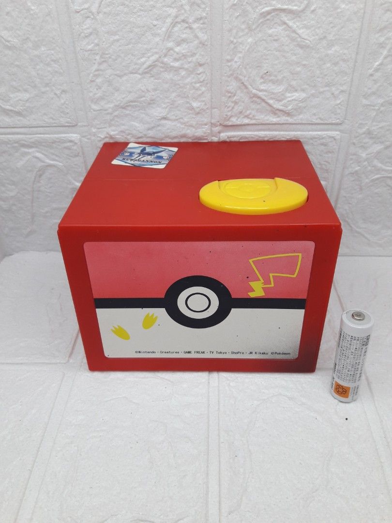 Pokemon Coin Bank Box Pikachu working, Hobbies & Toys, Toys & Games on ...