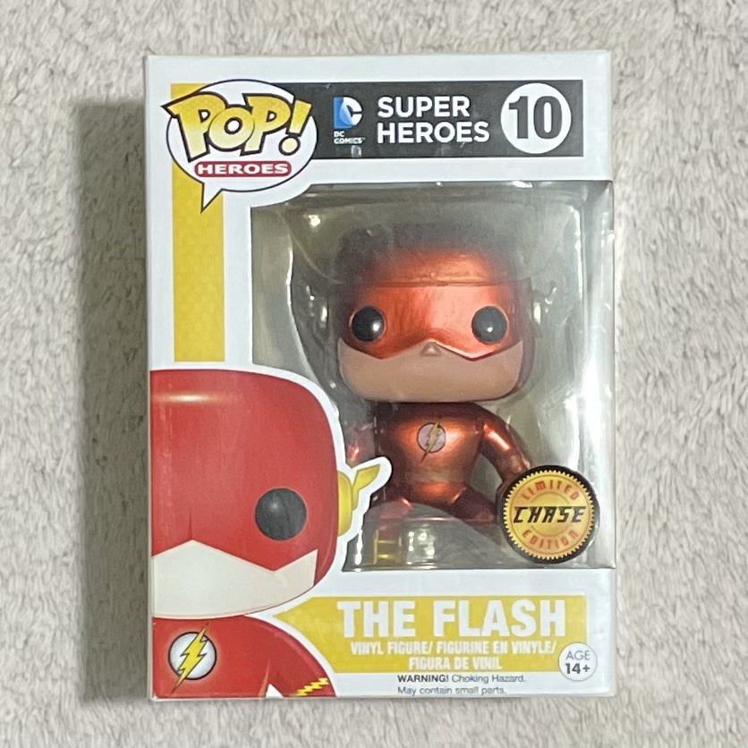 Pop Heroes DC Comics Super Heroes 10 The Flash Chase Edition on Carousell