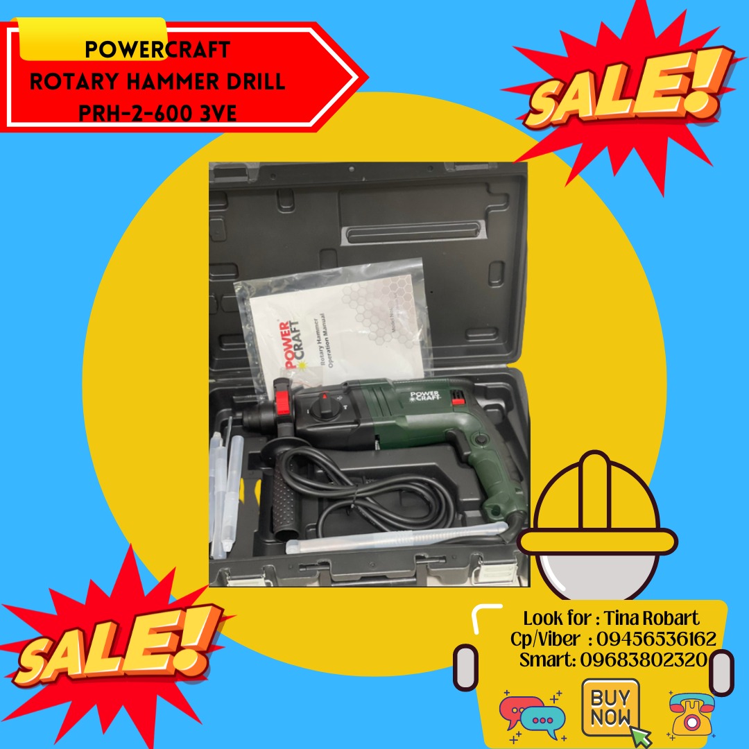Powercraft rotary hammer drill on Carousell