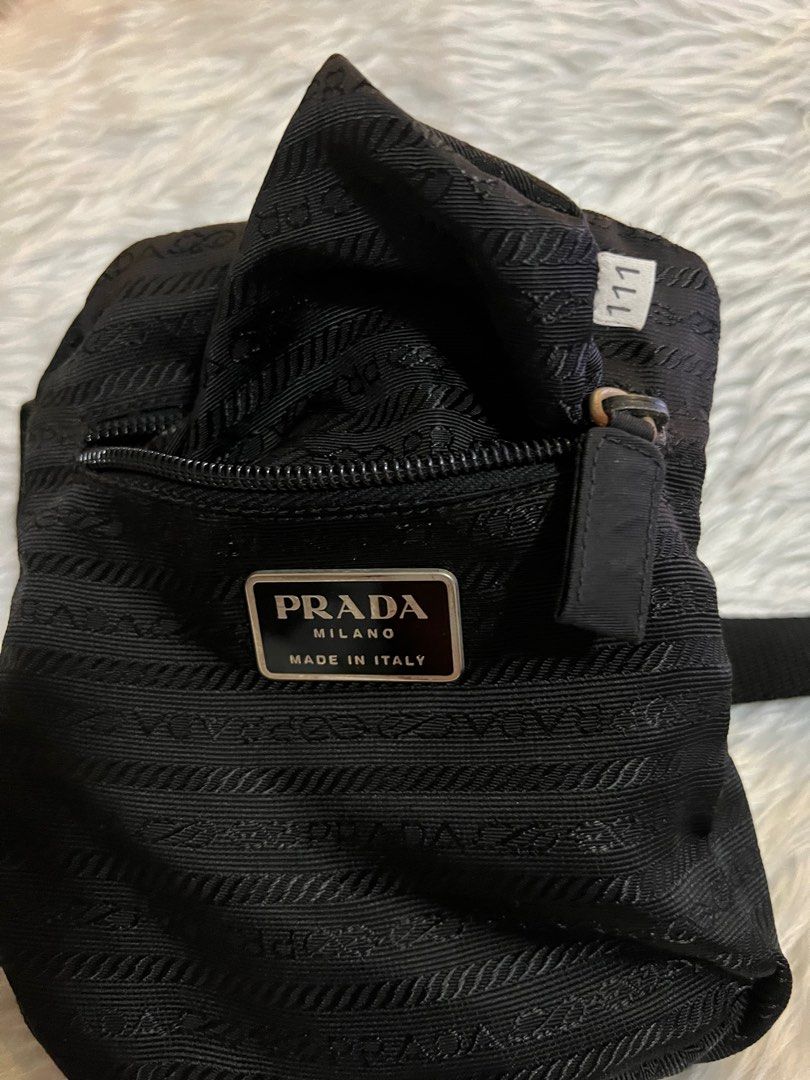 Prada adjustable Sling, Men's Fashion, Bags, Sling Bags on Carousell