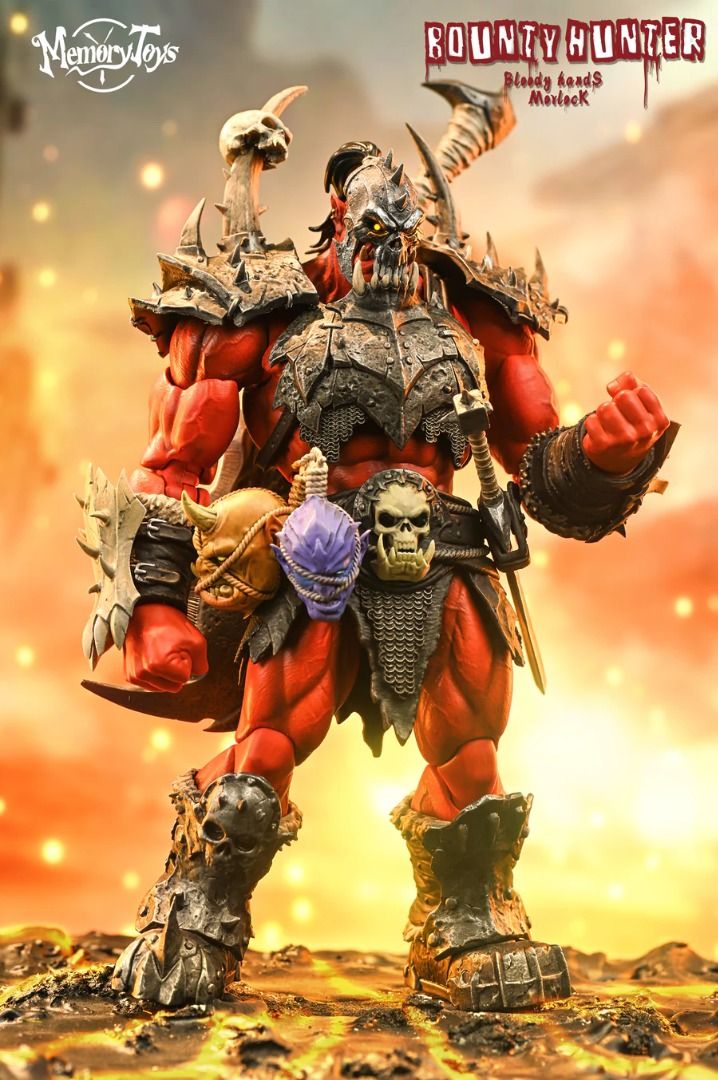(Preorder) Memory Toys 1/12 Bounty Hunter Red Orc action figure ...