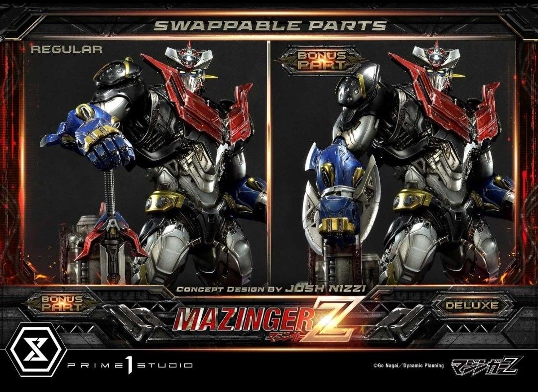Prime 1 Studio Mazinger Z Concept Design by Josh Nizzi UDMMZ-01DXS ...