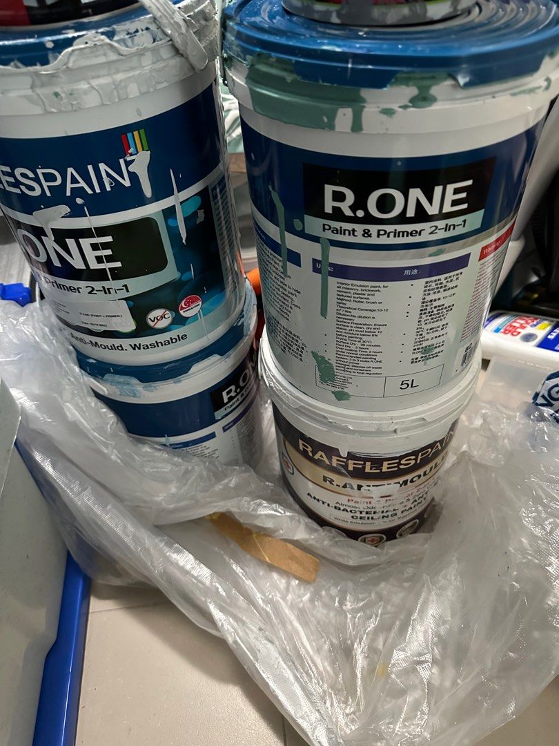 Raffles Paint R.ONE, Furniture & Home Living, Home Improvement ...