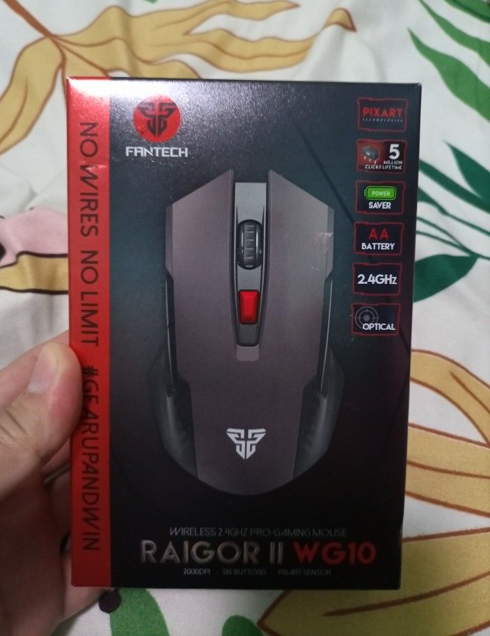 Raigor 2 WG10 wireless mouse/battery operated, Computers & Tech, Parts ...
