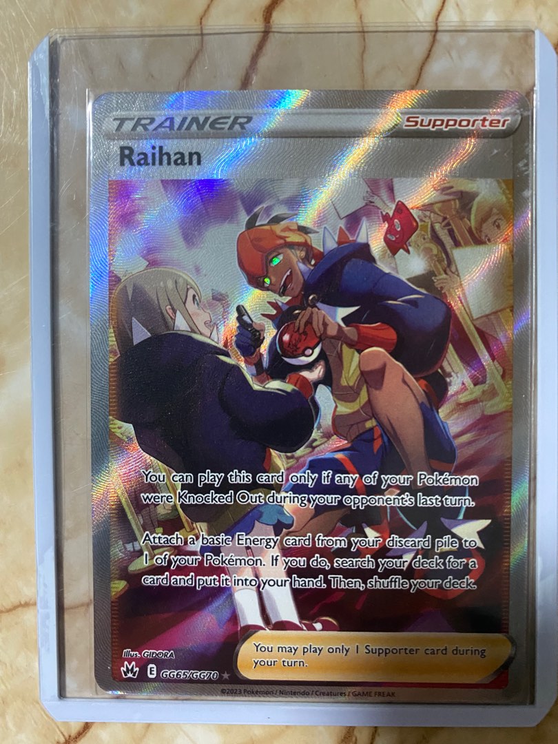 Raihan Full Art Ultra Rare, Hobbies & Toys, Toys & Games on Carousell