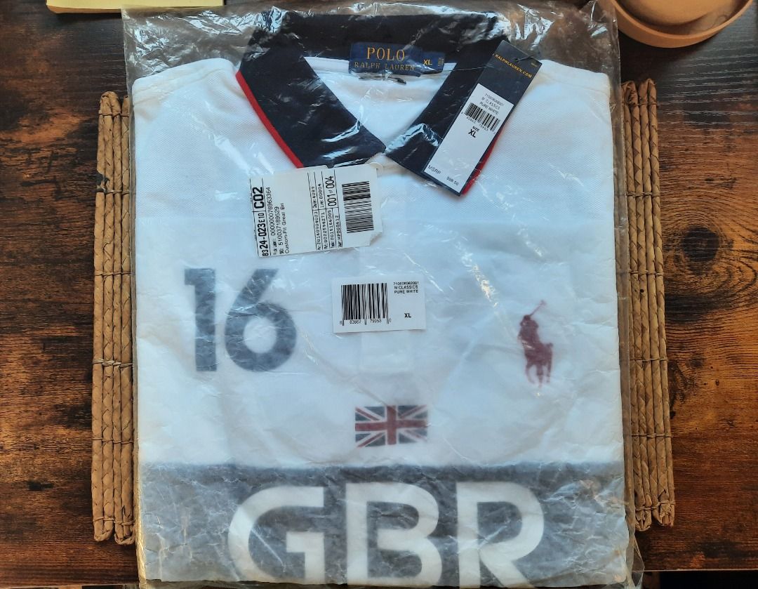 Ralph Lauren Great Britain Polo Shirt, Men's Fashion, Tops & Sets, Tshirts & Polo Shirts on ...