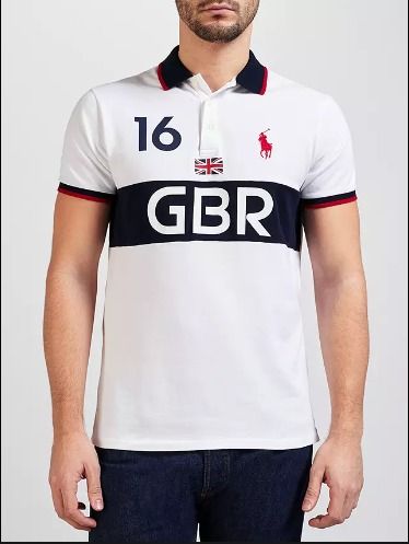 Ralph Lauren Great Britain Polo Shirt, Men's Fashion, Tops & Sets, Tshirts & Polo Shirts on ...